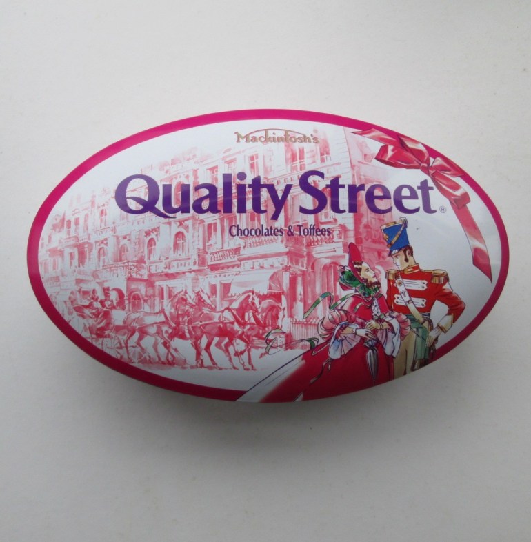 French Tins – Quality Street Tins (Soldier & Lady)